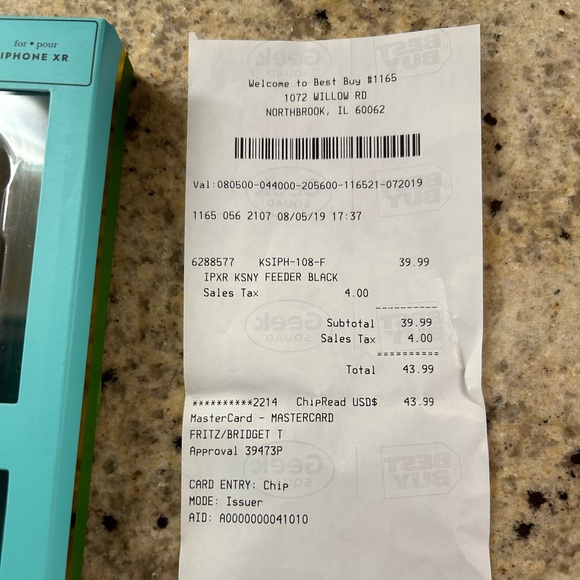 kate spade | Accessories | Kate Spade Iphone Xr Case With Box Receipt ...